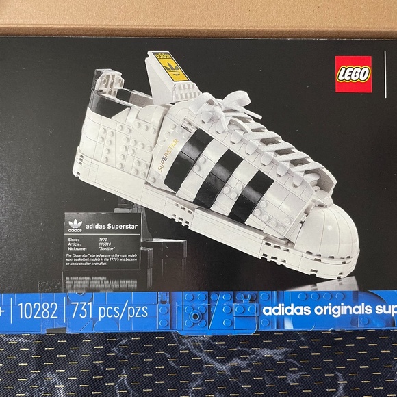 adidas | Shoes | Adidas Originals Superstar Lego Shoes And Lego Set ...